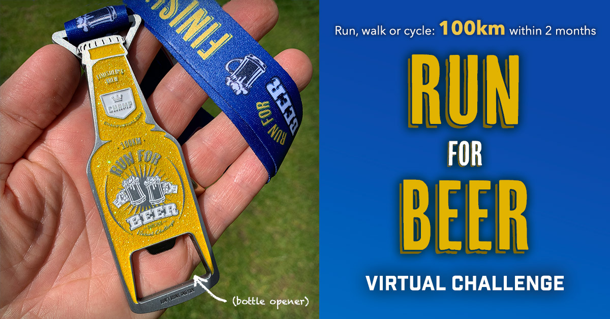 Run for Beer Virtual Challenge | Champ Virtual Events